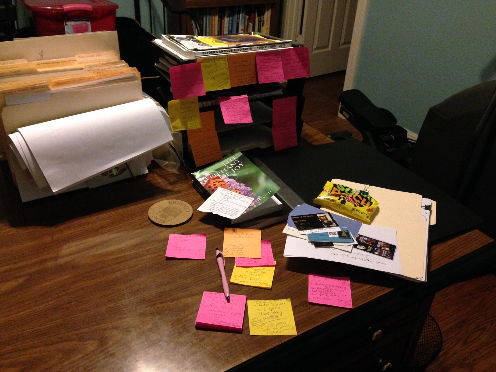 Facing fear | David C. Hughes, Writer